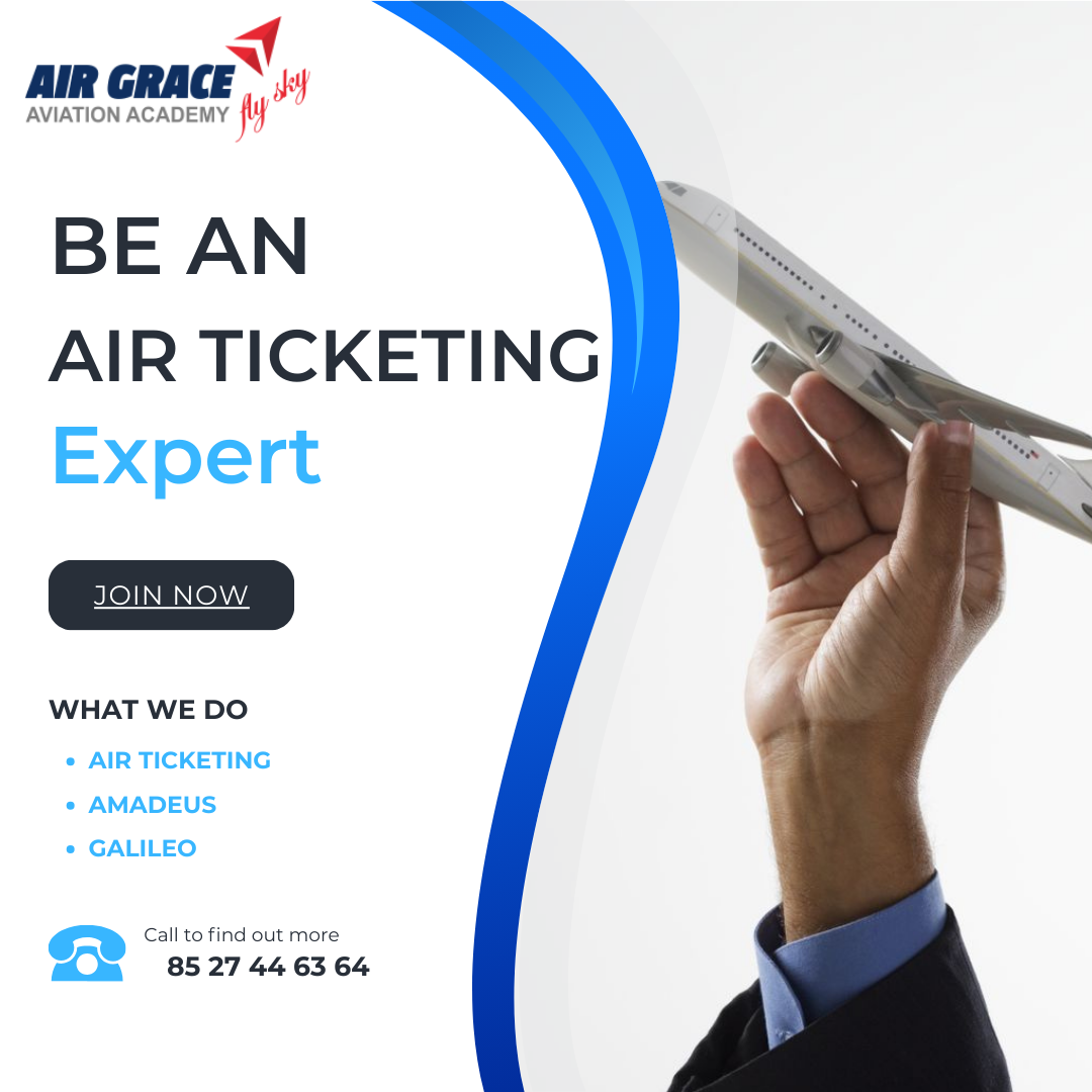 Air Ticketing Courses after 12th - Air Grace Aviation Academy